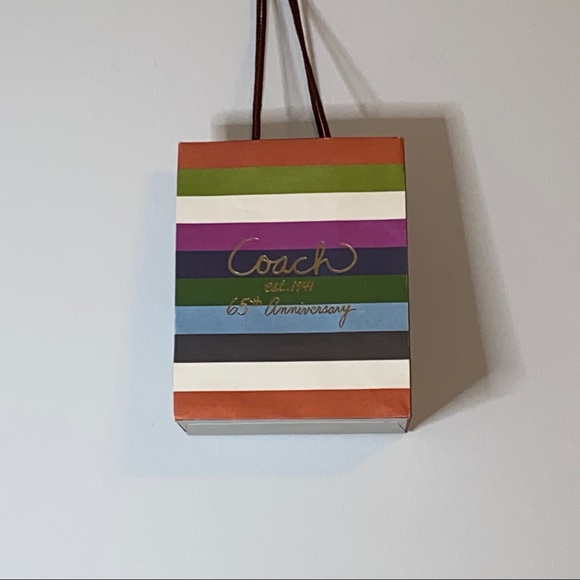 Coach | Party Supplies | Coach 65th Anniversary Shopping Tote Bag ...